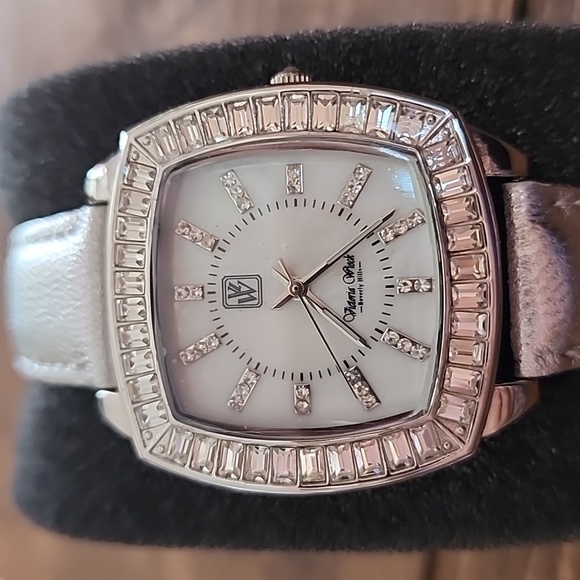 Victoria Wieck | Accessories | Vintage Victoria Wieck Rhinestone Square ...